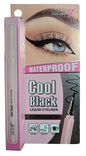Ashley Cool Black Liquid Eyeliner for Precision Apply - Shop - Online ...