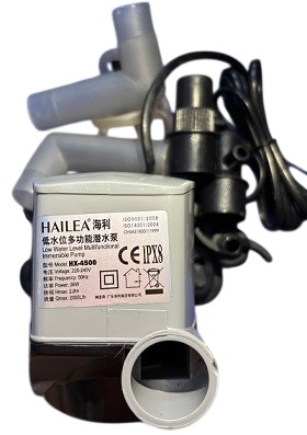 Hailea HX 4500 Submersible Aquarium Pump - Efficient