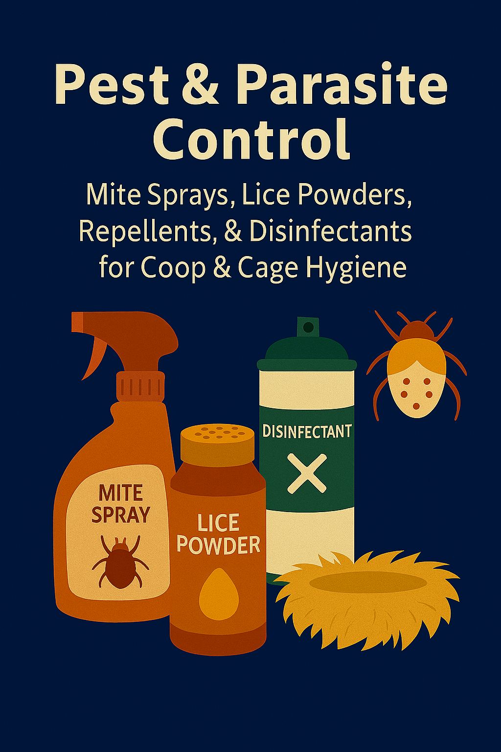 Bird and Poultry Parasite Control Solutions Online
